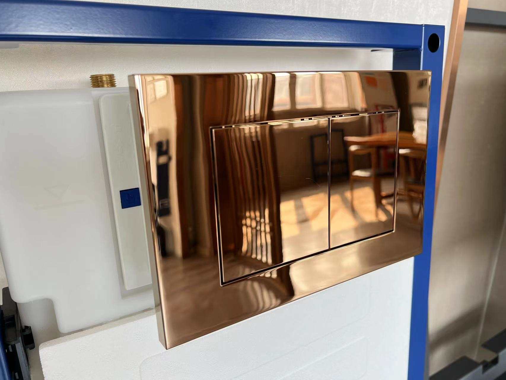 Geberit Dual Flush Actuator solid stainless steel-actuator cistern pla ...