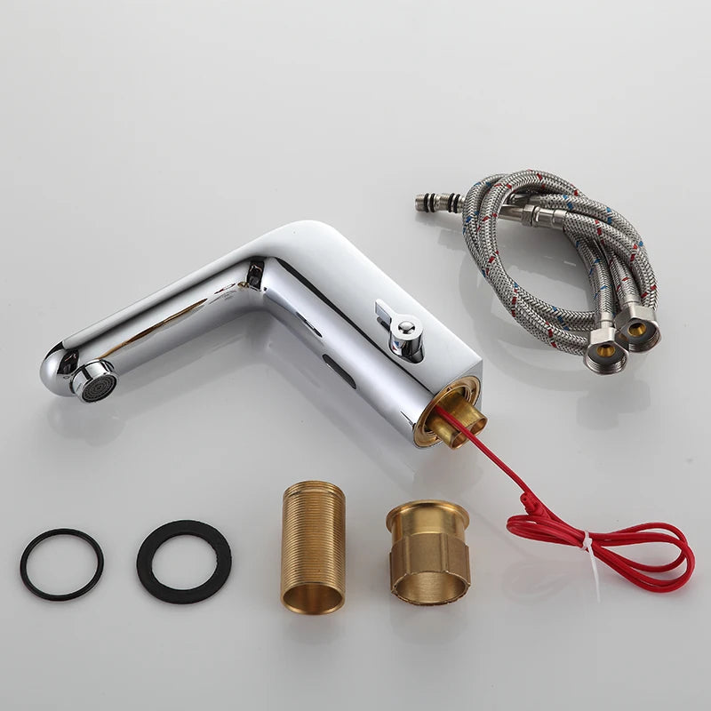 Chrome commercial cupc single hole sensor faucet – sanicanada