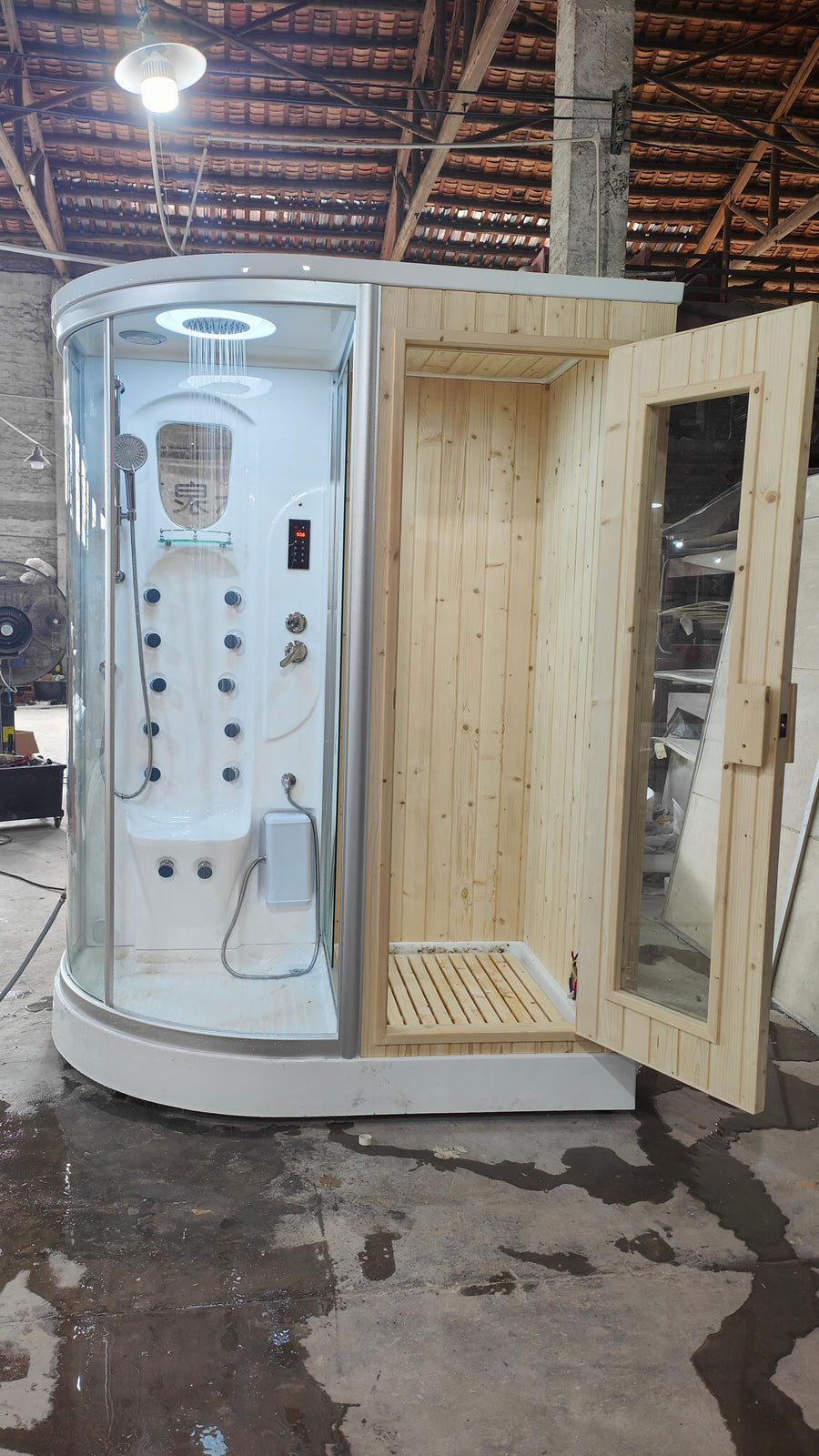 Custom-Multi Function Cabin Steam Sauna Room System 806B – sanicanada