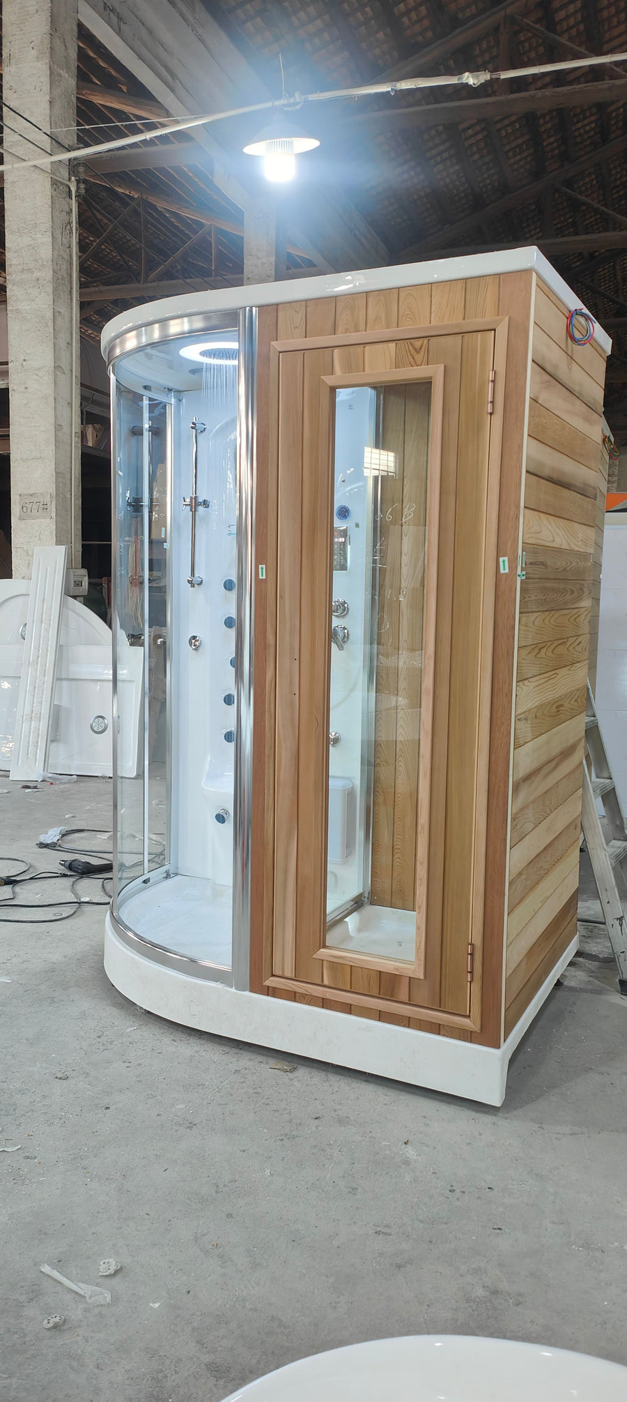 Custom-Multi Function Cabin Steam Sauna Room System 806B – sanicanada