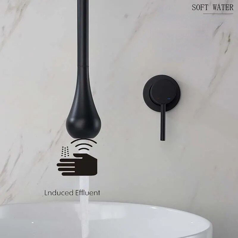 CUSTOM- Tear drop- ceiling mount automatic sensor and manual bathroom ...