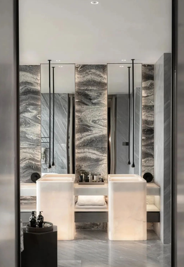 Nordic Ceiling mount bathroom faucet – sanicanada