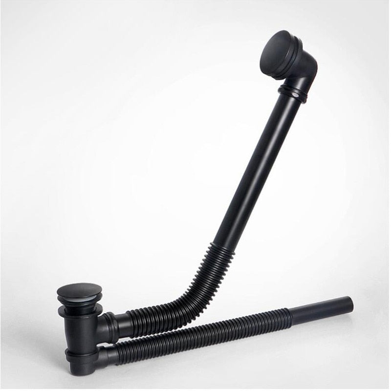 Telescopy Bathtub Drain Copper Material 59cm Extend Bathroom Bathtub D ...