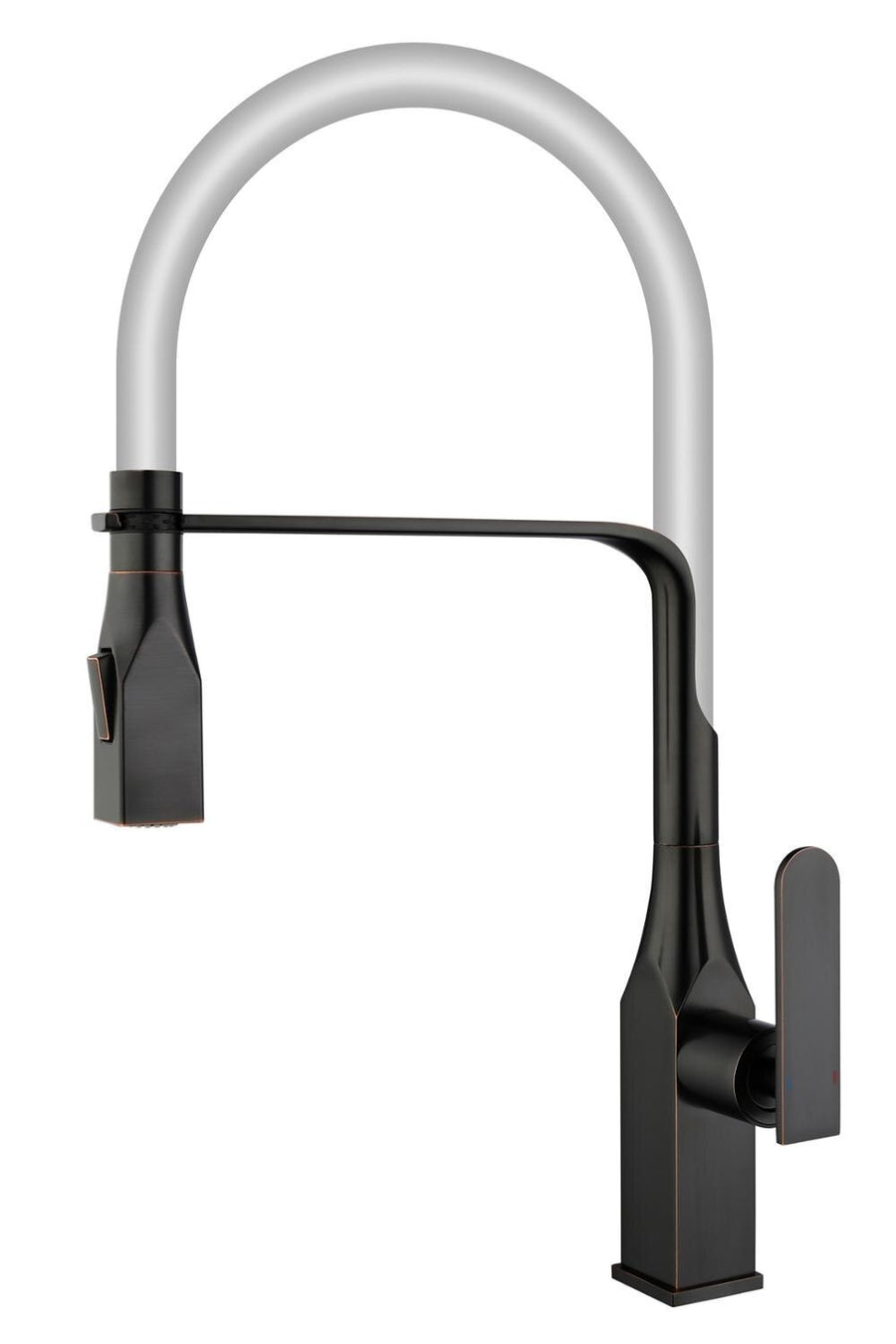 Black square kitchen faucet – sanicanada
