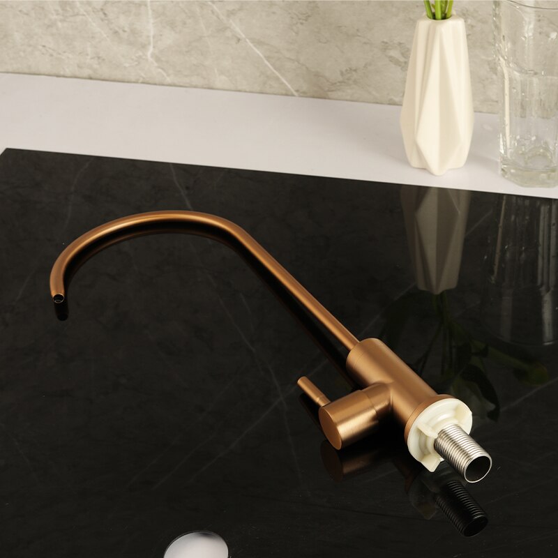 Brushed Rose Gold Reverse Osmosis Water Filter Faucet – sanicanada