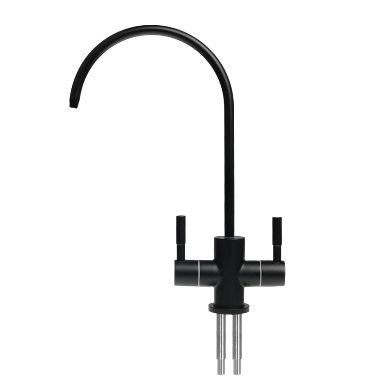 Black Matte Reverse Osmosis Hot and Cold Water Filter Faucet – sanicanada